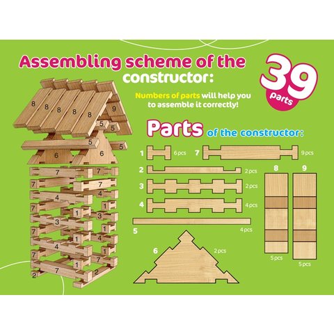 IGROTECO Little Hut Building Set - GsmServer